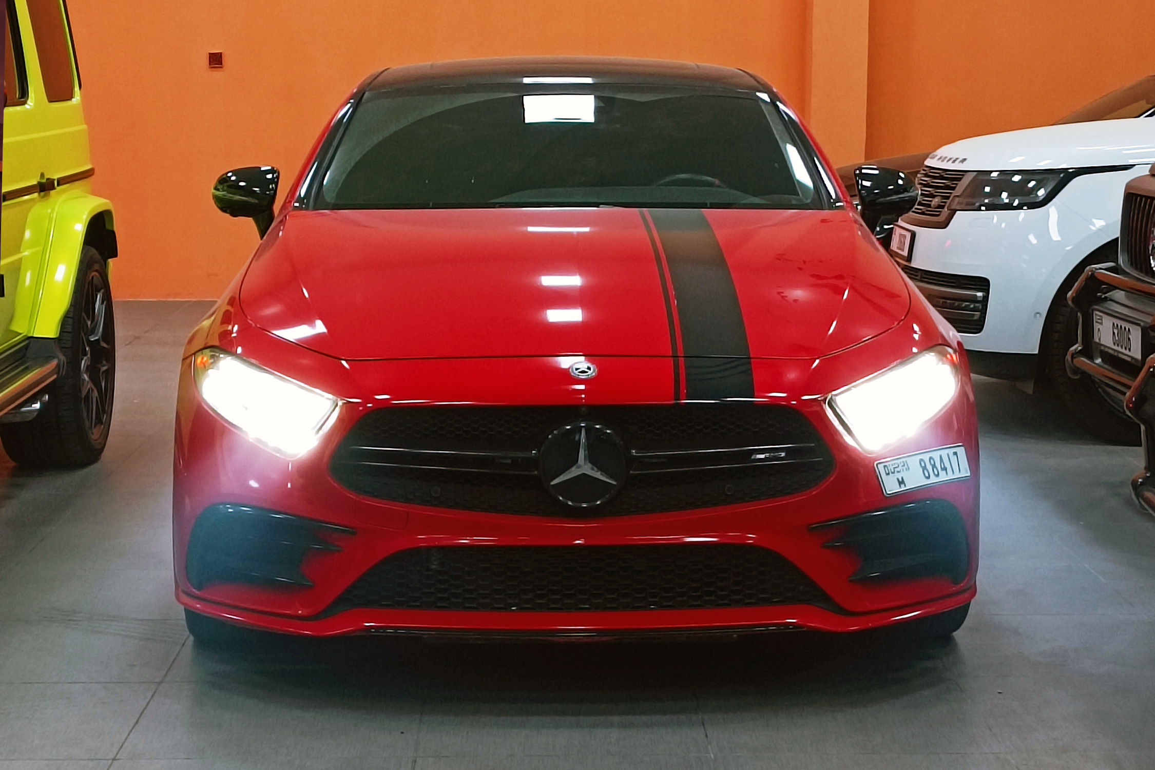 Rent a Mercedes CLS 53 Red • ALIF